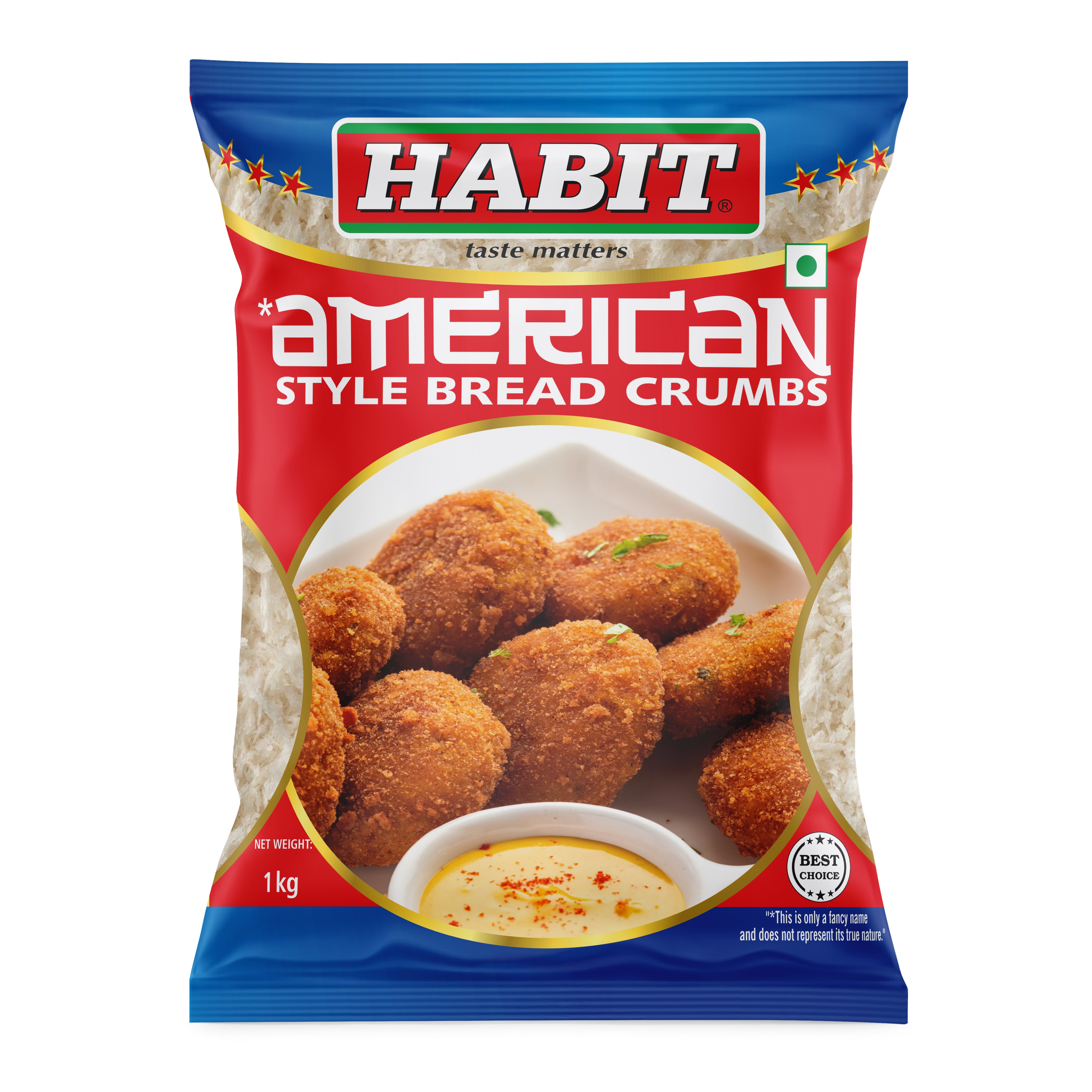Shop White Bread Crumbs (1 KG) for Crispy Cooking – Habit Brand