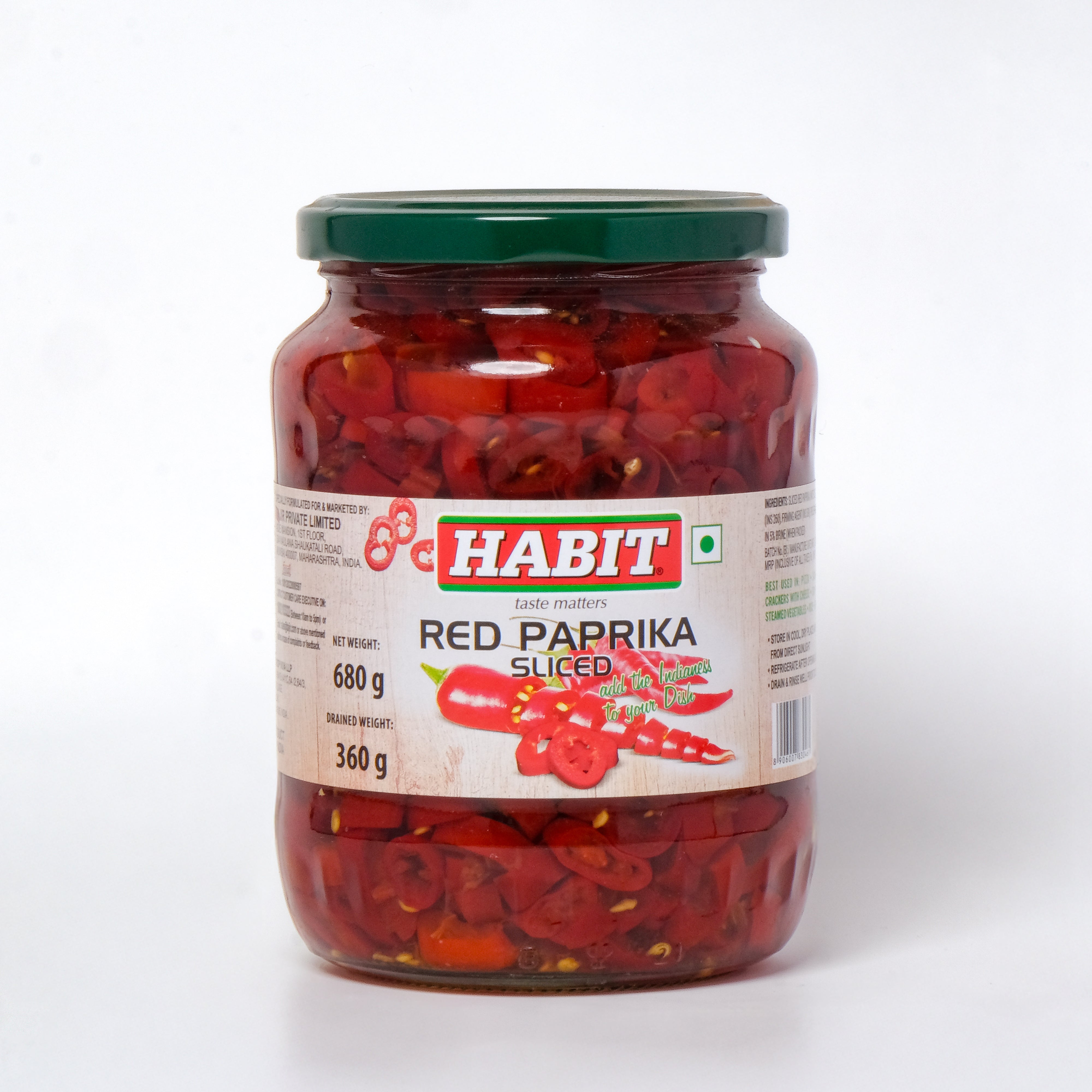 Order Red Paprika Sliced Online at Best Prices – Habit Brand