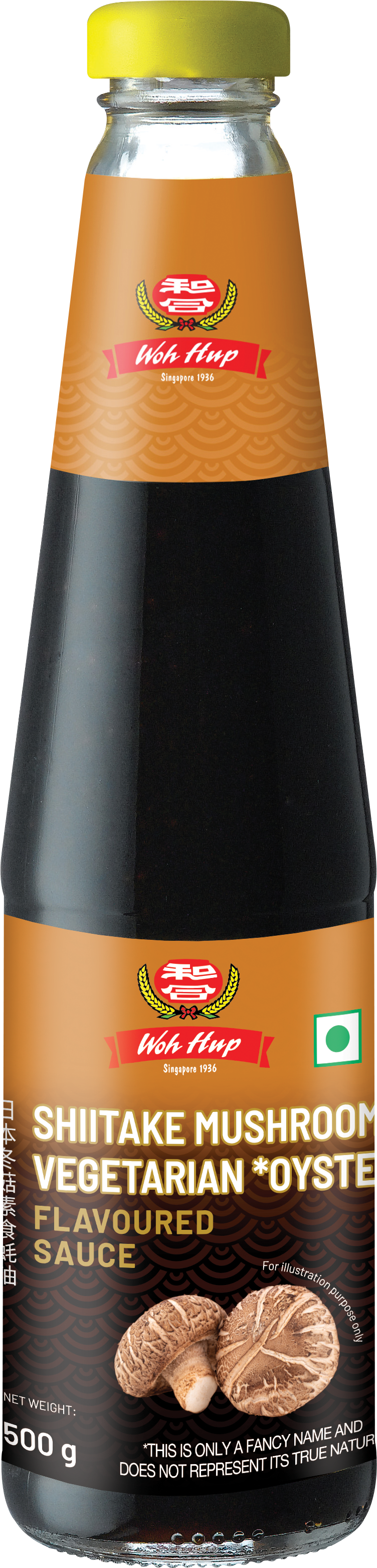 Woh Hup Shitake Mushroom Vegetarian Oyster Flavoured Sauce (500 GM ...