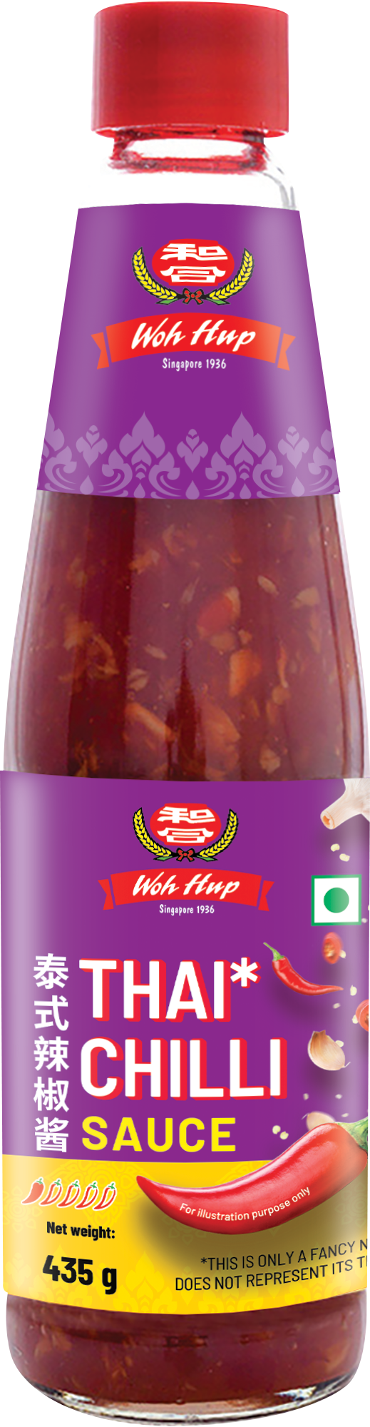 Woh Hup Thai Chilli Sauce (435 GM) – Habit Brand